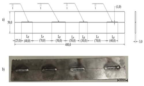 Dimensional Variation Analysis of Weld Bead Length and Spacing Applying ...